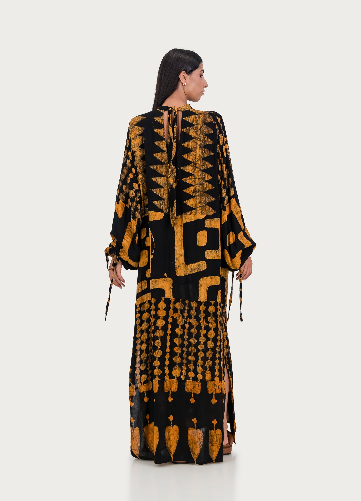 Black & Orange Slip Dress – Merchants On Long